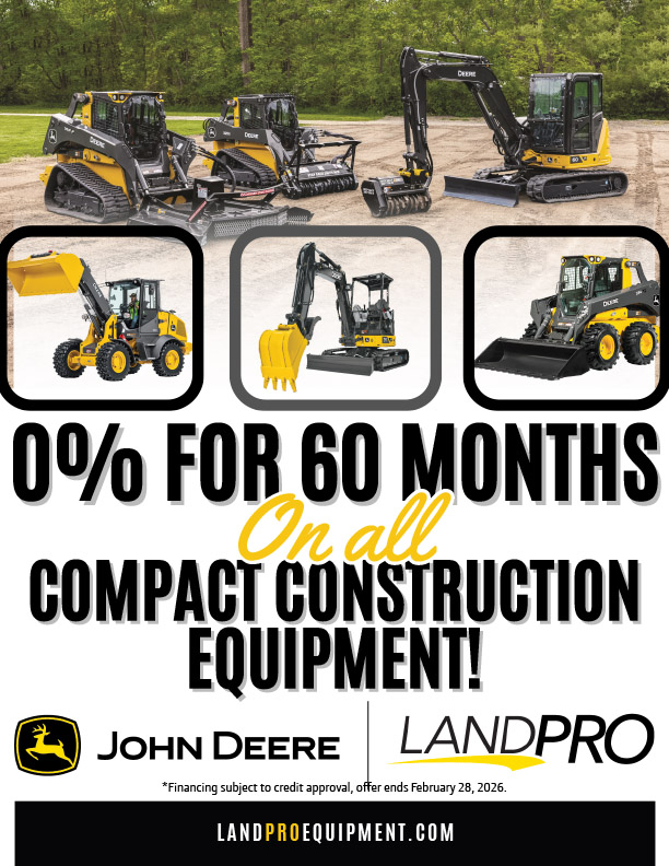 0% FOR 60 MONTHS » LandPro Equipment; NY, OH & PA