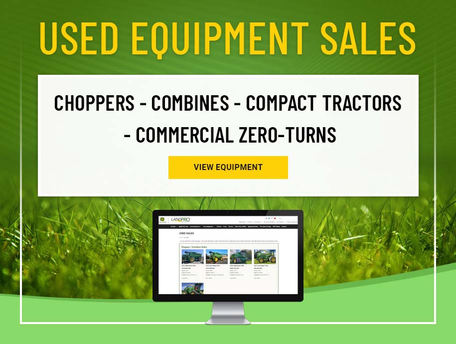 Your Premier John Deere Dealer » LandPro Equipment; NY, OH & PA