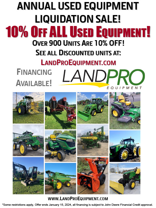 Used Equipment Sales » LandPro Equipment; NY, OH & PA
